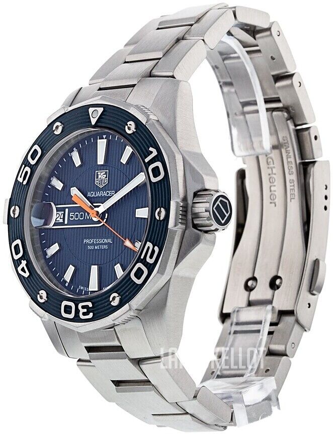 [Pre-owned] TAG Heuer WAJ1112.BA0870 - 2013 - Aquaracer 500 M Täysi setti